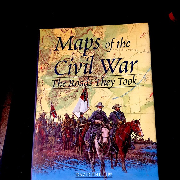 Barnes & Noble | Accents | Maps Of The Civil War The Roads They Took ...